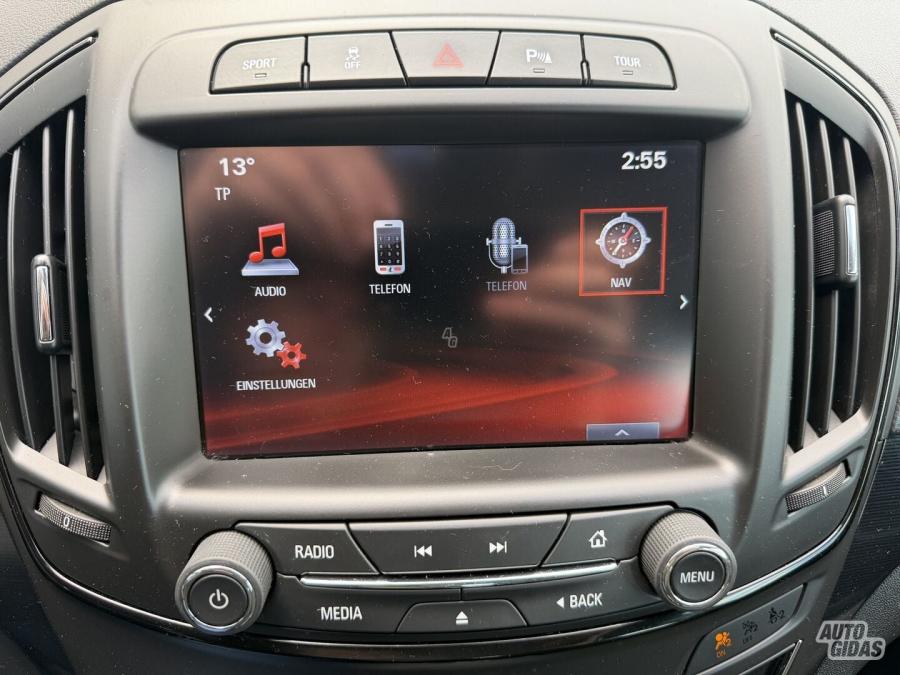 Black Opel Insignia 2015 in Vilnius, with an engine capacity of 2.00 L and mileage of 160 thousand km for 6800 €, photo 17 on AUTOMOTO.COM.LV