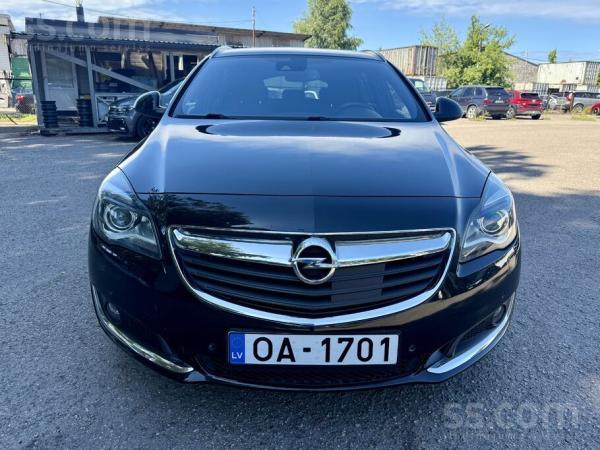 Black Opel Insignia 2015 in Riga, with an engine capacity of 2.00 L and mileage of 0 thousand km for 6750 €, photo 2 on AUTOMOTO.COM.LV