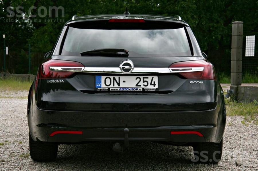 Melns Opel Insignia 2015 Tukums, ar dzinēja tilpumu 2.00 L un nobraukumu 266 tūkst. km par 6650 €, foto 5 vietnē AUTOMOTO.COM.LV