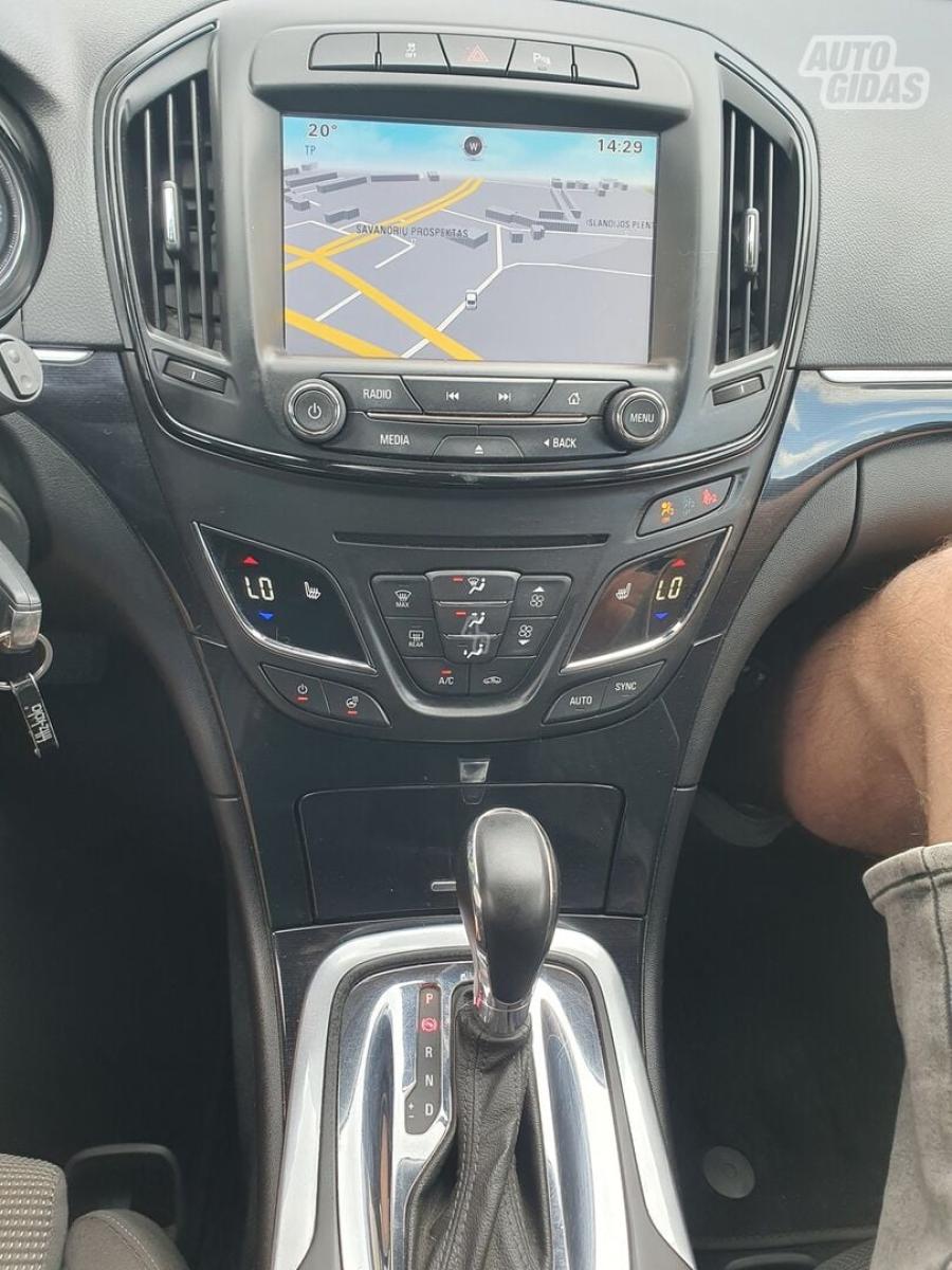 Black Opel Insignia 2015 in Kaunas, with an engine capacity of 2.00 L and mileage of 315 thousand km for 4750 €, photo 11 on AUTOMOTO.COM.LV