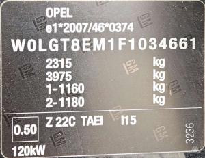 Black Opel Insignia 2015 in Ukmerge, with an engine capacity of 1.96 L and mileage of 234 thousand km for 4900 €, photo 20 on AUTOMOTO.COM.LV