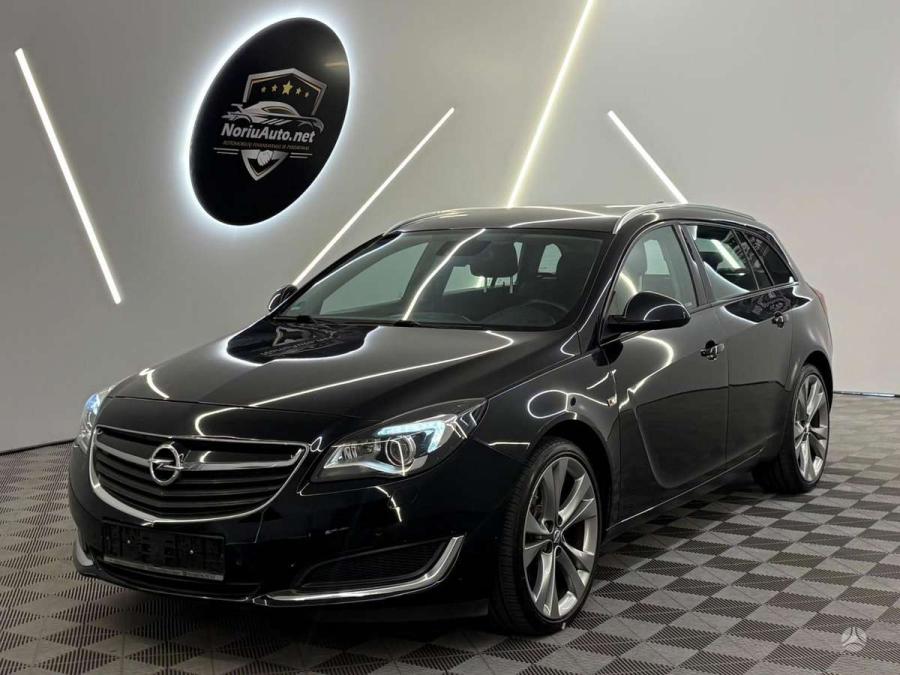 Black Opel Insignia 2015 in Marijampole, with an engine capacity of 1.60 L and mileage of 126 thousand km for 6450 €, photo 7 on AUTOMOTO.COM.LV
