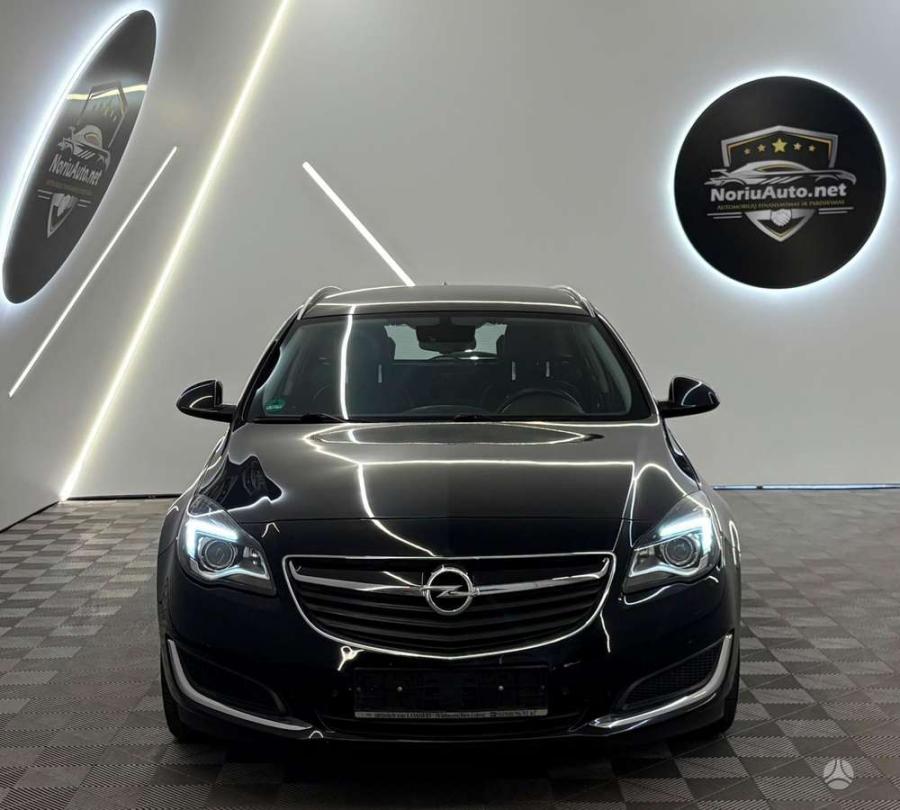 Black Opel Insignia 2015 in Marijampole, with an engine capacity of 1.60 L and mileage of 126 thousand km for 6450 €, photo 8 on AUTOMOTO.COM.LV