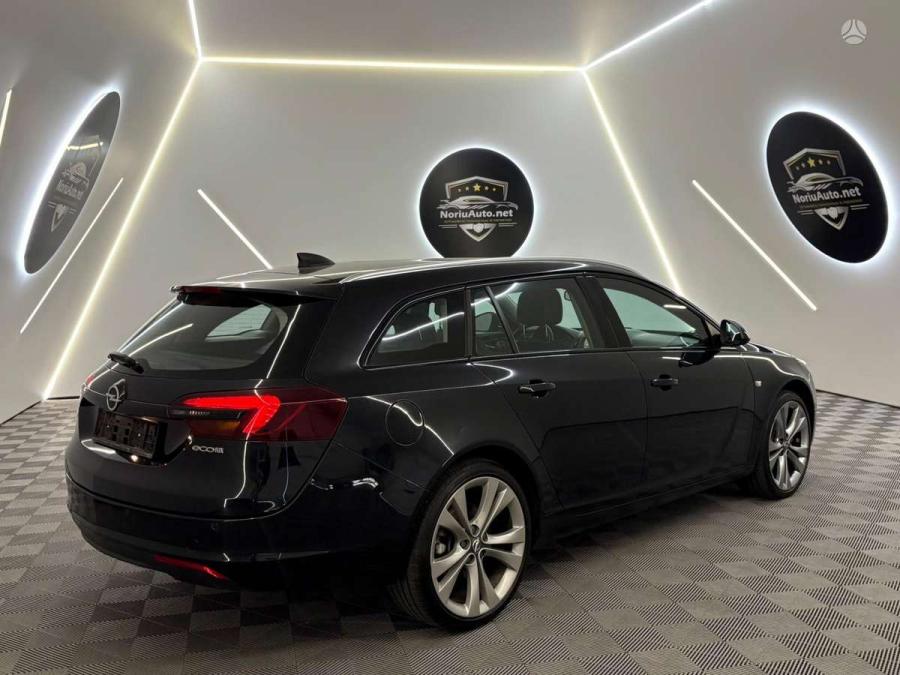 Black Opel Insignia 2015 in Marijampole, with an engine capacity of 1.60 L and mileage of 126 thousand km for 6450 €, photo 9 on AUTOMOTO.COM.LV