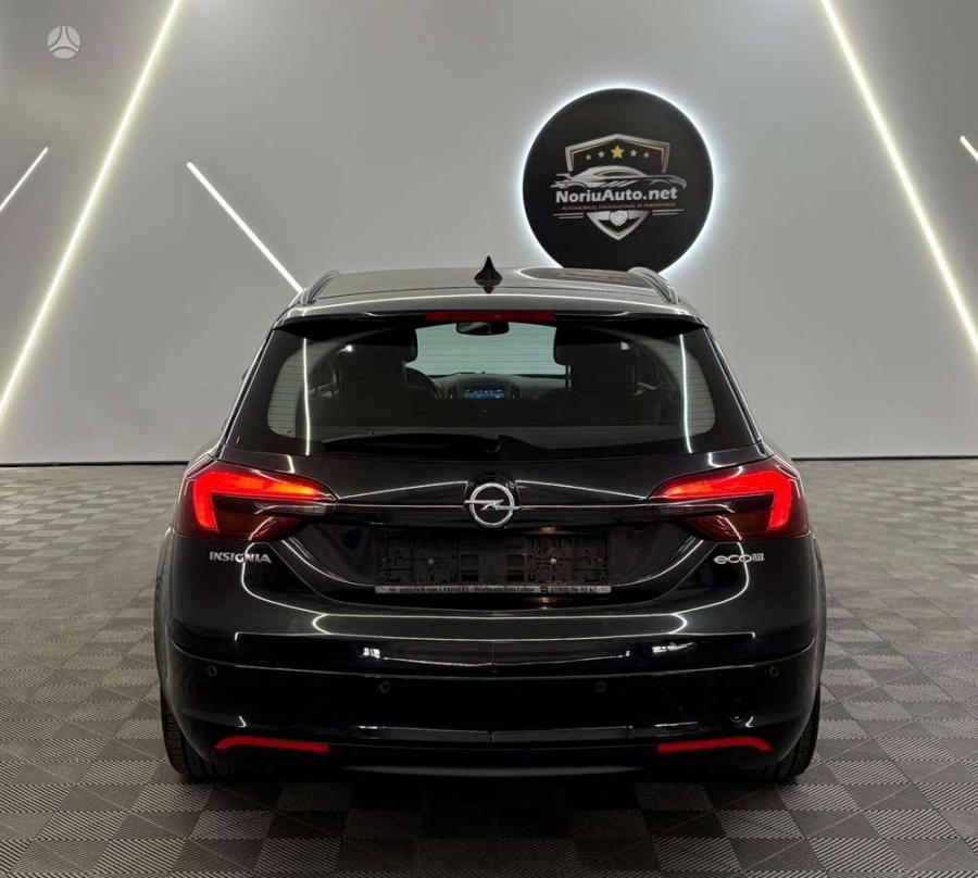 Black Opel Insignia 2015 in Marijampole, with an engine capacity of 1.60 L and mileage of 126 thousand km for 6450 €, photo 28 on AUTOMOTO.COM.LV