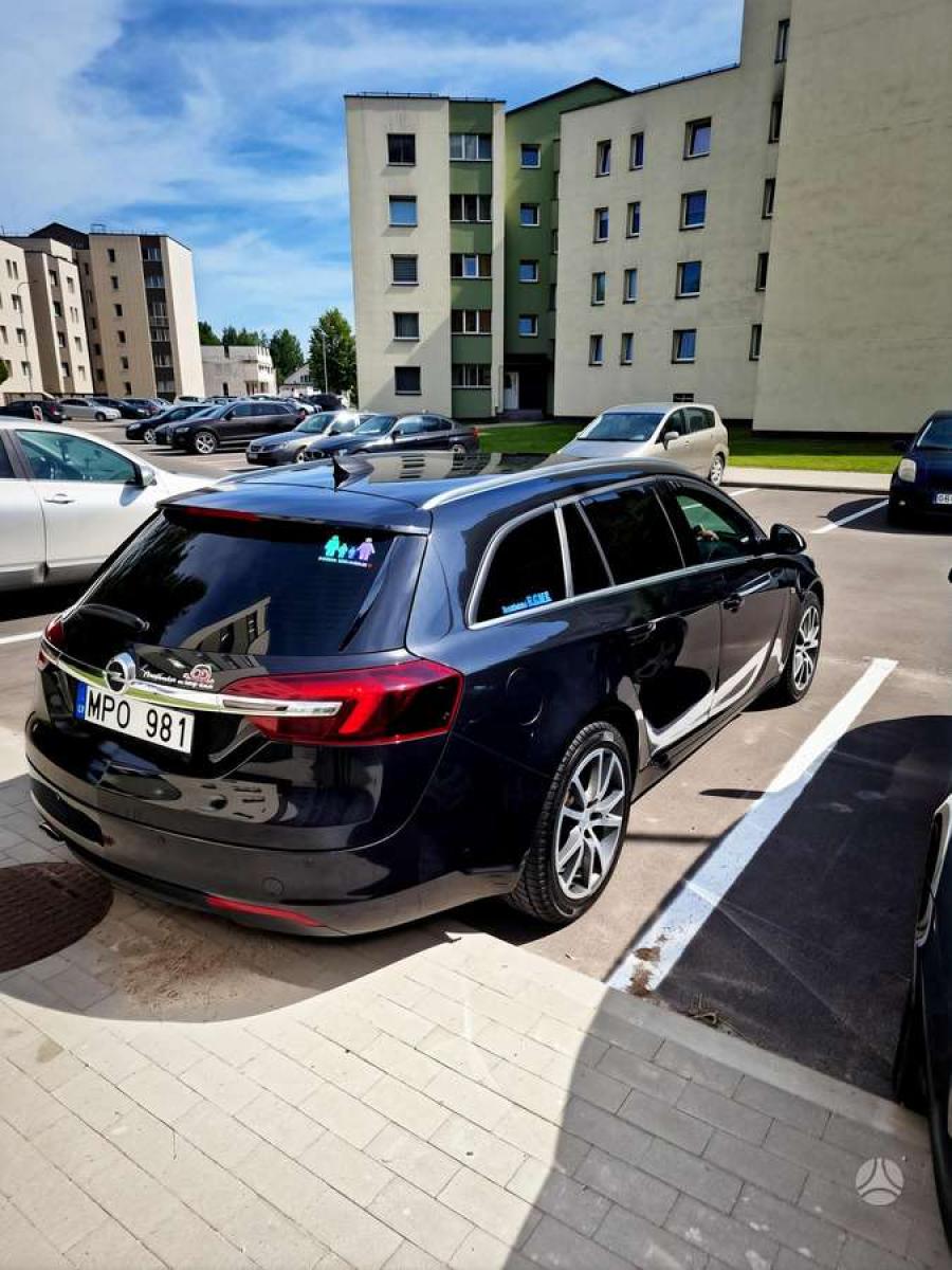 Melns Opel Insignia 2015 Druskininkai, ar dzinēja tilpumu 1.96 L un nobraukumu 245 tūkst. km par 6400 €, foto 8 vietnē AUTOMOTO.COM.LV