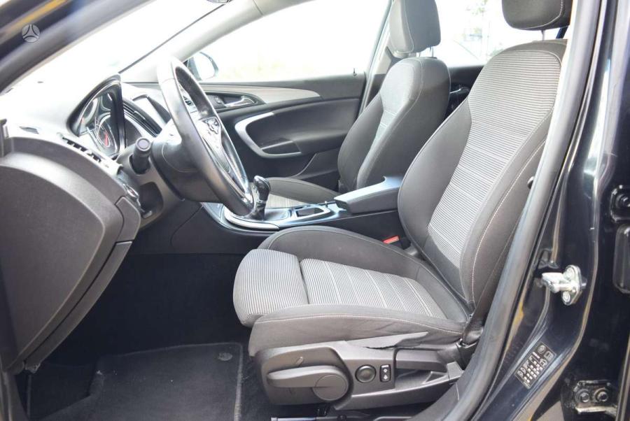 Melns Opel Insignia 2015 Viļņa, ar dzinēja tilpumu 1.60 L un nobraukumu 264 tūkst. km par 4950 €, foto 10 vietnē AUTOMOTO.COM.LV