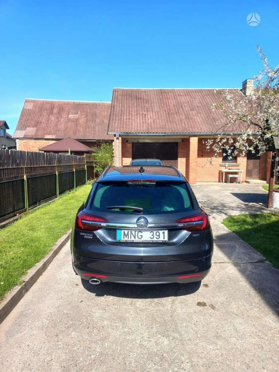 Melns Opel Insignia 2015 Šauļi, ar dzinēja tilpumu 1.96 L un nobraukumu 244 tūkst. km par 5400 €, foto 3 vietnē AUTOMOTO.COM.LV