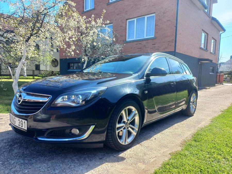 Melns Opel Insignia 2015 Šauļi, ar dzinēja tilpumu 1.96 L un nobraukumu 244 tūkst. km par 5400 €, foto 4 vietnē AUTOMOTO.COM.LV