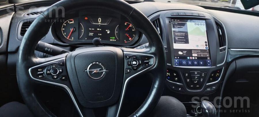Black Opel Insignia 2015 in Jelgava, with an engine capacity of 2.00 L and mileage of 365 thousand km for 4500 €, photo 13 on AUTOMOTO.COM.LV