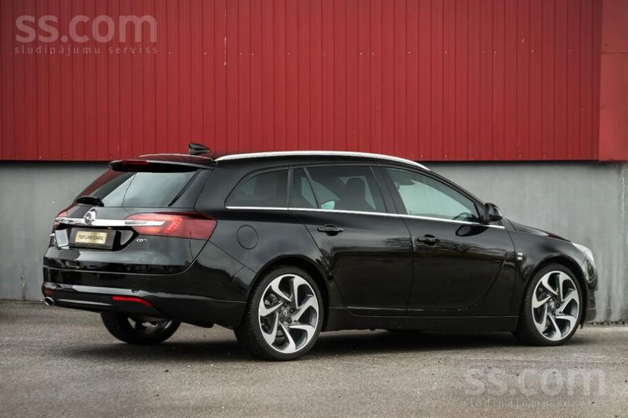 Black Opel Insignia 2016 in Tukums, with an engine capacity of 2.00 L and mileage of 0 thousand km for 8800 €, photo 9 on AUTOMOTO.COM.LV