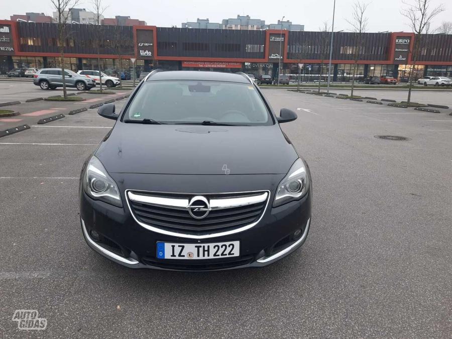 Black Opel Insignia 2016 in Kretinga, with an engine capacity of 1.60 L and mileage of 190 thousand km for 6990 €, photo 2 on AUTOMOTO.COM.LV