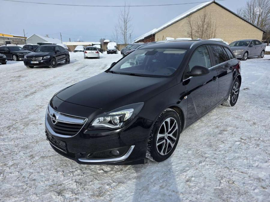 Melns Opel Insignia 2016 Telšiai, ar dzinēja tilpumu 1.60 L un nobraukumu 214 tūkst. km par 6700 €, foto 1 vietnē AUTOMOTO.COM.LV