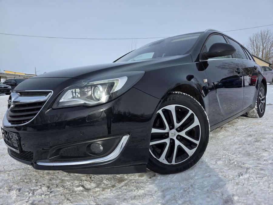 Melns Opel Insignia 2016 Telšiai, ar dzinēja tilpumu 1.60 L un nobraukumu 214 tūkst. km par 6700 €, foto 14 vietnē AUTOMOTO.COM.LV