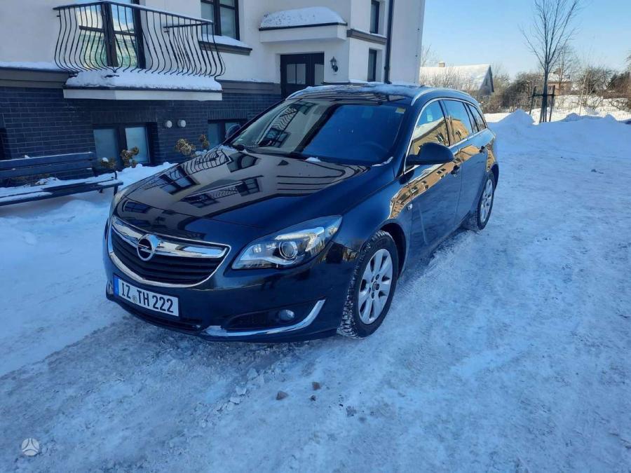 Melns Opel Insignia 2016 Klaipėda, ar dzinēja tilpumu 1.60 L un nobraukumu 190 tūkst. km par 6790 €, foto 1 vietnē AUTOMOTO.COM.LV