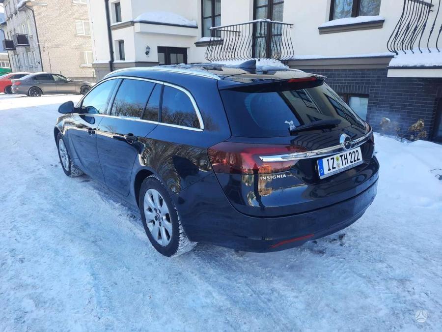 Melns Opel Insignia 2016 Klaipėda, ar dzinēja tilpumu 1.60 L un nobraukumu 190 tūkst. km par 6790 €, foto 4 vietnē AUTOMOTO.COM.LV