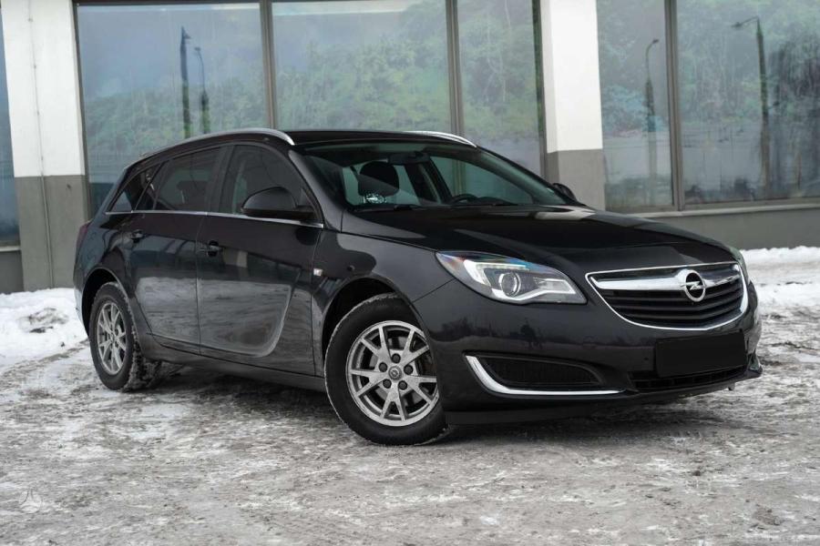 Melns Opel Insignia 2016 Kauņa, ar dzinēja tilpumu 1.60 L un nobraukumu 173 tūkst. km par 5300 €, foto 4 vietnē AUTOMOTO.COM.LV