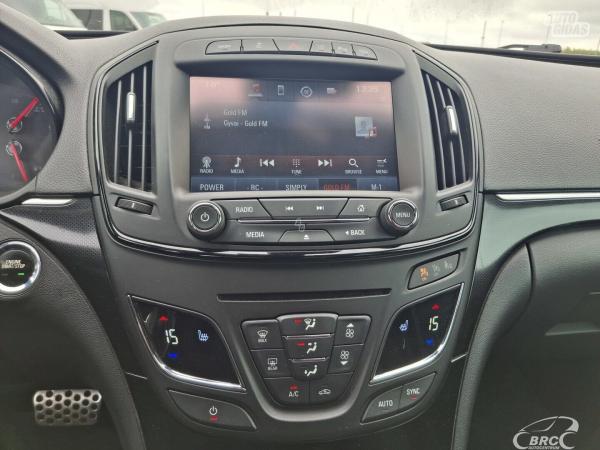 Black Opel Insignia 2016 in Avizieniai, with an engine capacity of 2.00 L and mileage of 321 thousand km for 6900 €, photo 10 on AUTOMOTO.COM.LV