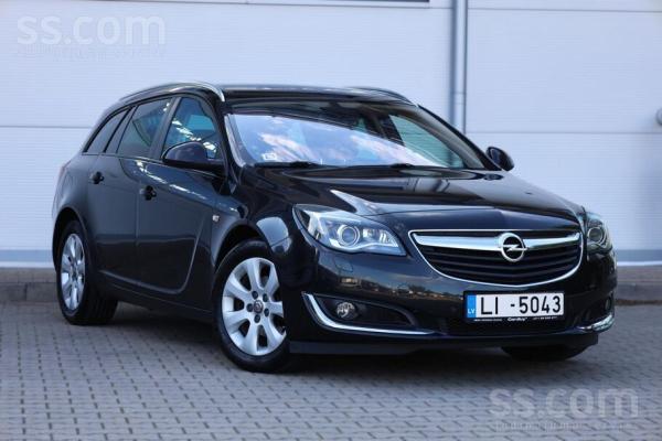 Black Opel Insignia 2016 in Riga, with an engine capacity of 1.60 L and mileage of 0 thousand km for 5495 €, photo 3 on AUTOMOTO.COM.LV