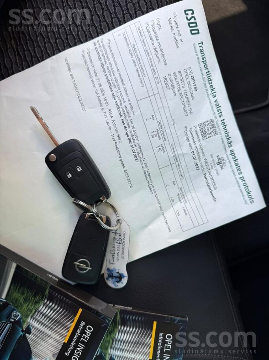 Melns Opel Insignia 2016 Rīga, ar dzinēja tilpumu 1.60 L un nobraukumu 182 tūkst. km par 5500 €, foto 21 vietnē AUTOMOTO.COM.LV