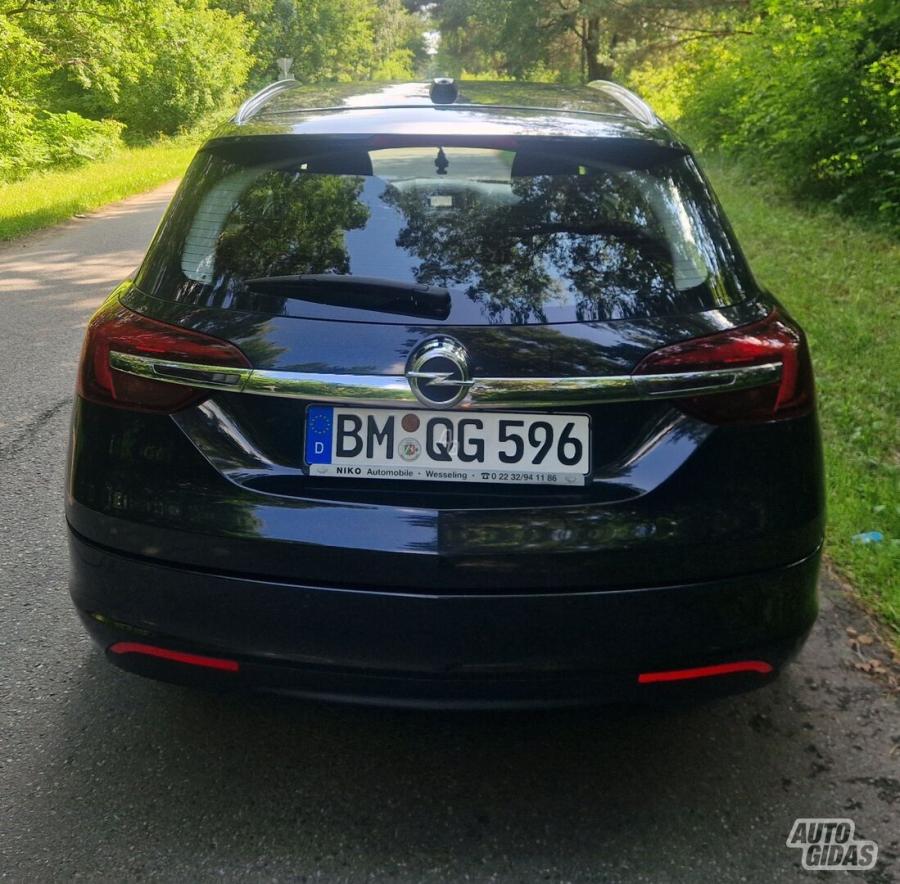 Melns Opel Insignia 2016 Raseiniai, ar dzinēja tilpumu 1.60 L un nobraukumu 170 tūkst. km par 4950 €, foto 7 vietnē AUTOMOTO.COM.LV