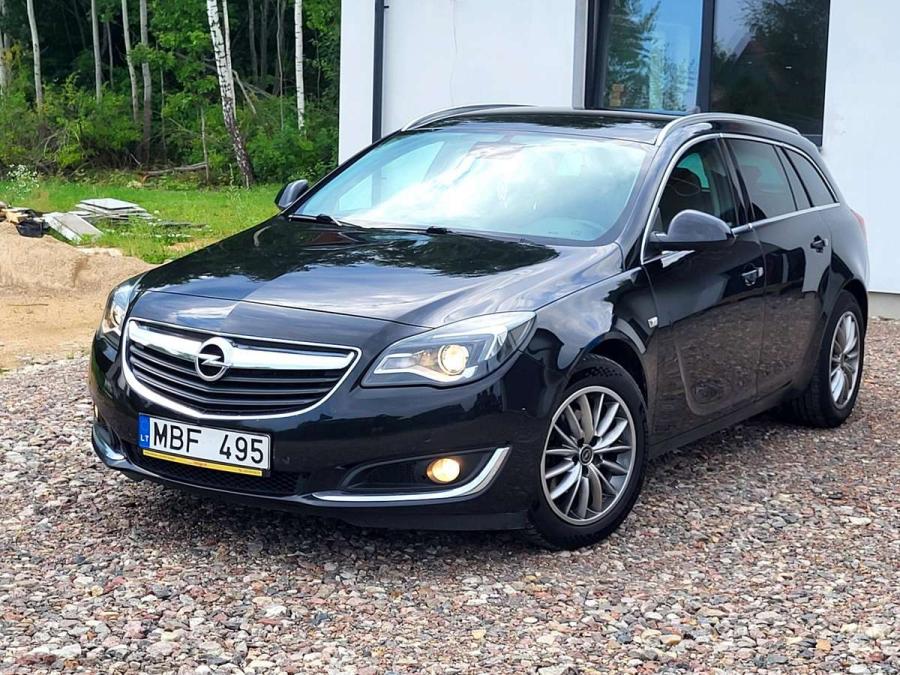 Melns Opel Insignia 2016 Viļņa, ar dzinēja tilpumu 1.60 L un nobraukumu 248 tūkst. km par 4950 €, foto 1 vietnē AUTOMOTO.COM.LV