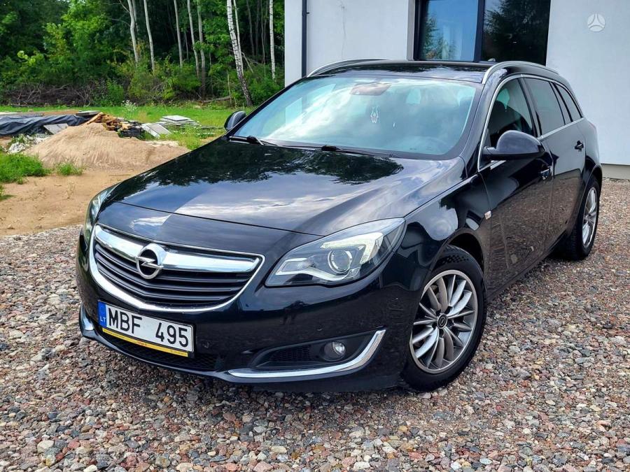 Melns Opel Insignia 2016 Viļņa, ar dzinēja tilpumu 1.60 L un nobraukumu 248 tūkst. km par 4950 €, foto 3 vietnē AUTOMOTO.COM.LV