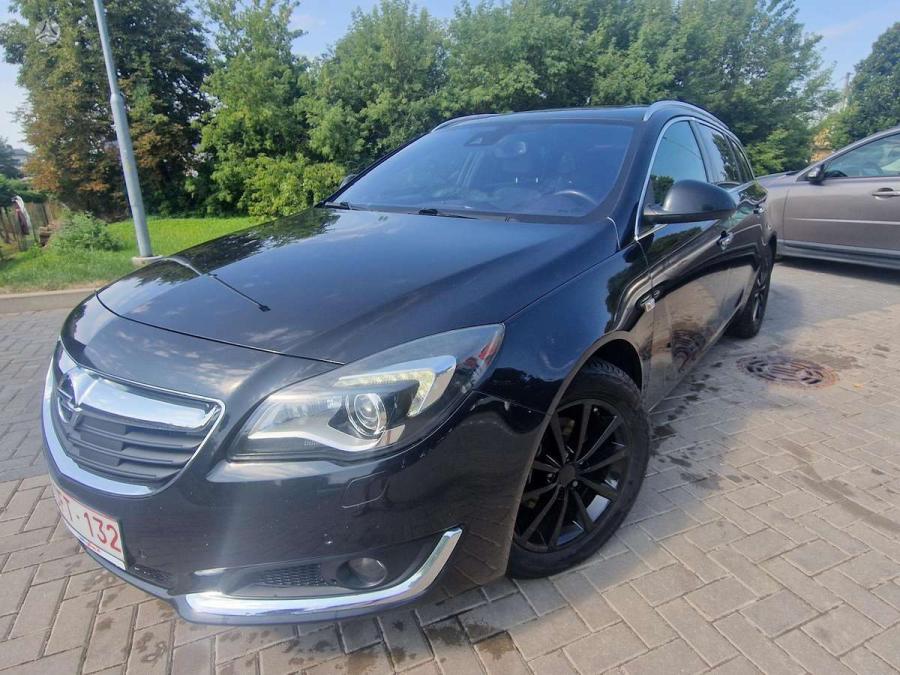 Melns Opel Insignia 2016 Ukmergė, ar dzinēja tilpumu 1.60 L un nobraukumu 235 tūkst. km par 4950 €, foto 3 vietnē AUTOMOTO.COM.LV