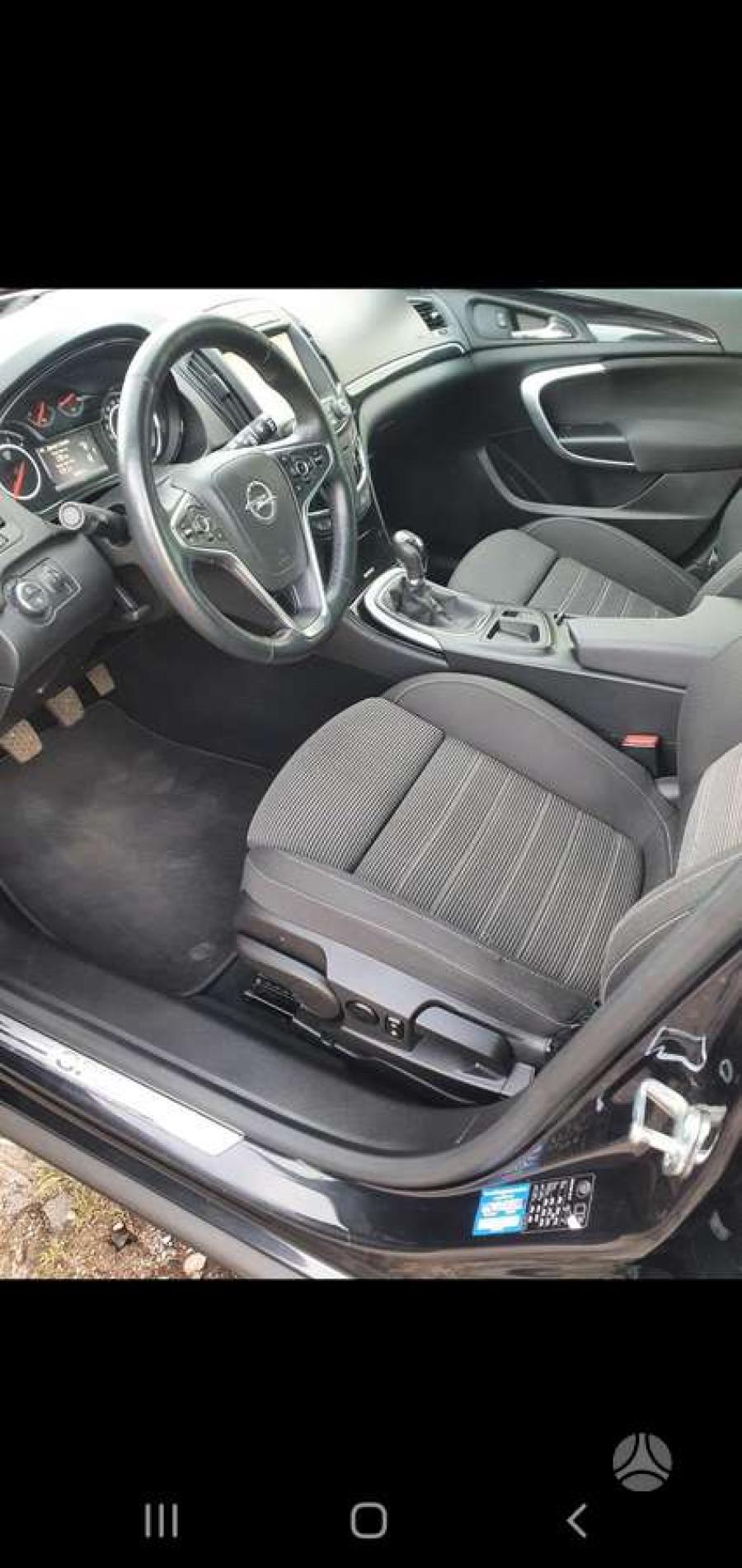 Melns Opel Insignia 2016 Raseiniai, ar dzinēja tilpumu 1.96 L un nobraukumu 205 tūkst. km par 5250 €, foto 14 vietnē AUTOMOTO.COM.LV