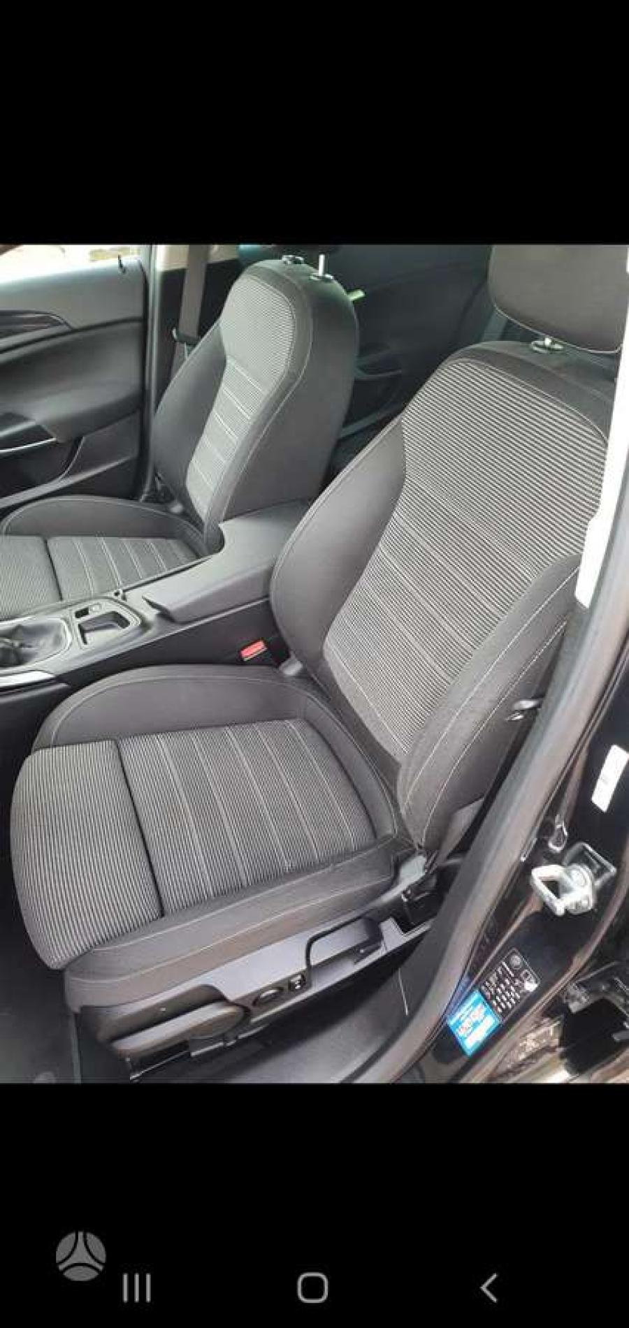 Melns Opel Insignia 2016 Raseiniai, ar dzinēja tilpumu 1.96 L un nobraukumu 205 tūkst. km par 5250 €, foto 15 vietnē AUTOMOTO.COM.LV