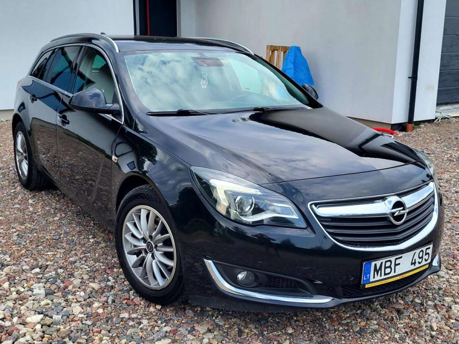 Melns Opel Insignia 2016 Viļņa, ar dzinēja tilpumu 1.60 L un nobraukumu 249 tūkst. km par 4350 €, foto 1 vietnē AUTOMOTO.COM.LV