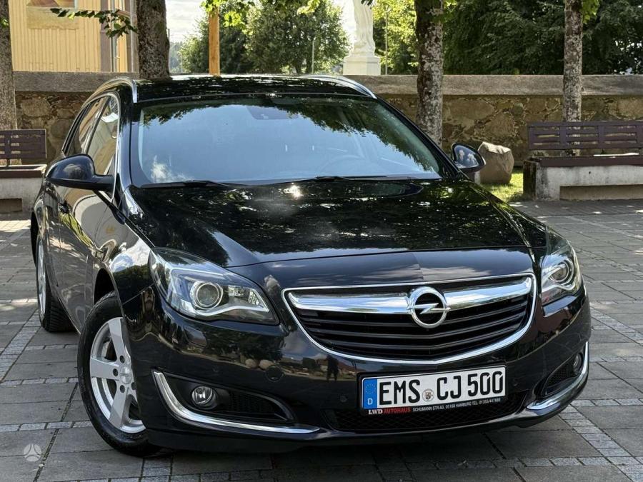 Melns Opel Insignia 2016 Kauņa, ar dzinēja tilpumu 1.60 L un nobraukumu 261 tūkst. km par 4990 €, foto 1 vietnē AUTOMOTO.COM.LV