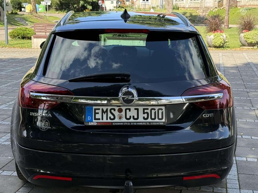 Melns Opel Insignia 2016 Kauņa, ar dzinēja tilpumu 1.60 L un nobraukumu 261 tūkst. km par 4990 €, foto 8 vietnē AUTOMOTO.COM.LV