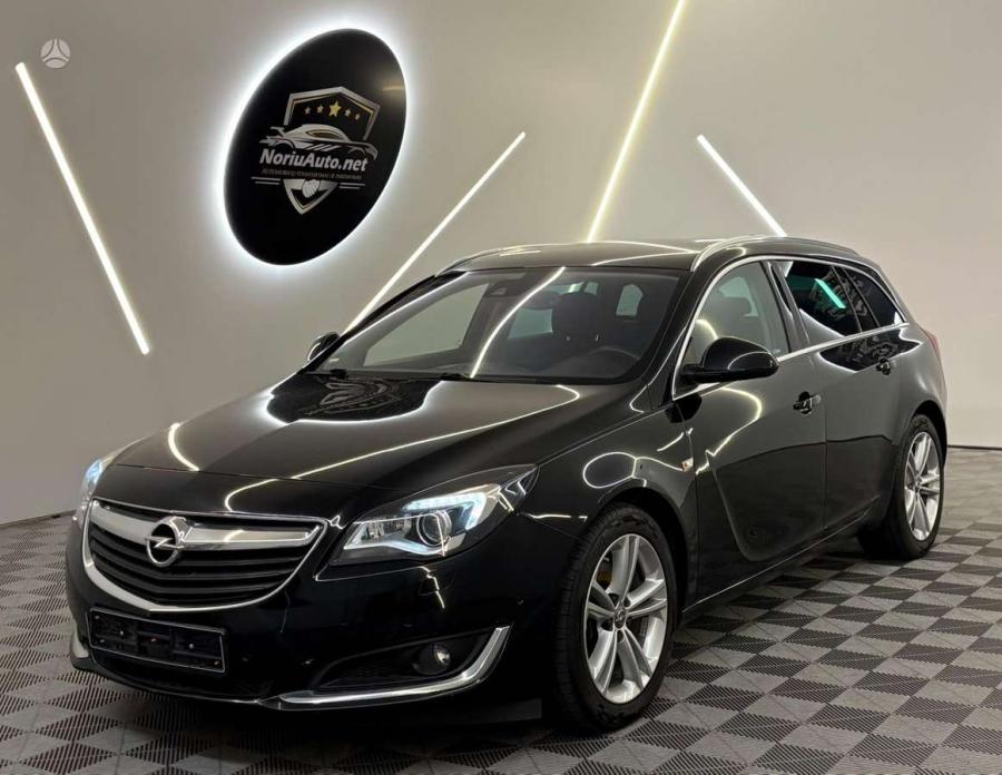 Black Opel Insignia 2016 in Marijampole, with an engine capacity of 1.96 L and mileage of 262 thousand km for 5999 €, photo 16 on AUTOMOTO.COM.LV