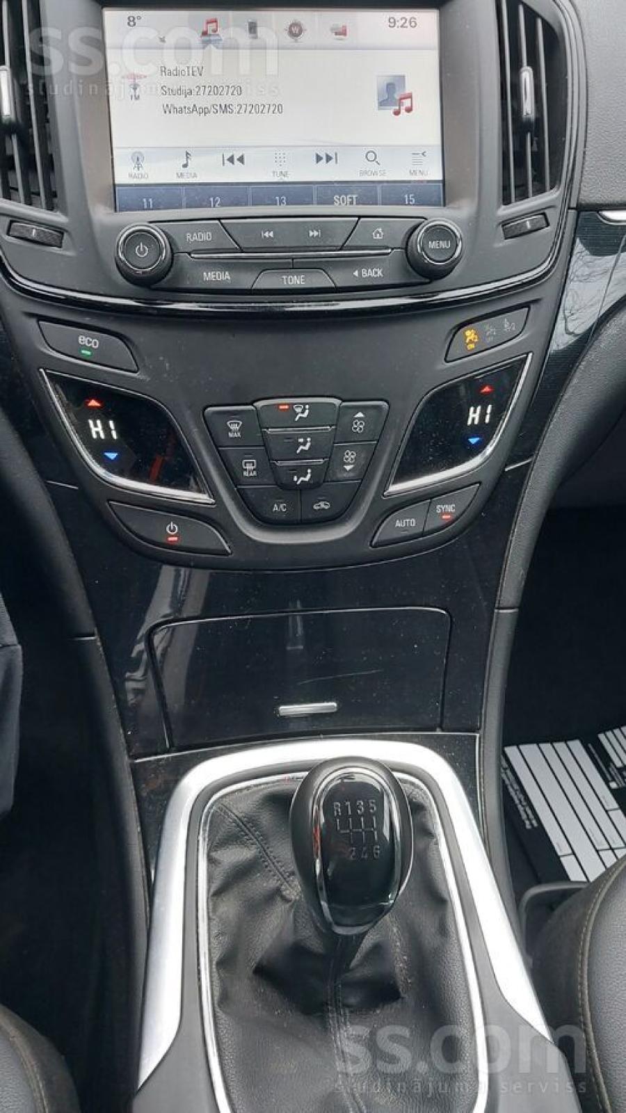 Melns Opel Insignia 2017 Alūksne, ar dzinēja tilpumu 1.60 L un nobraukumu 0 tūkst. km par 5800 €, foto 19 vietnē AUTOMOTO.COM.LV