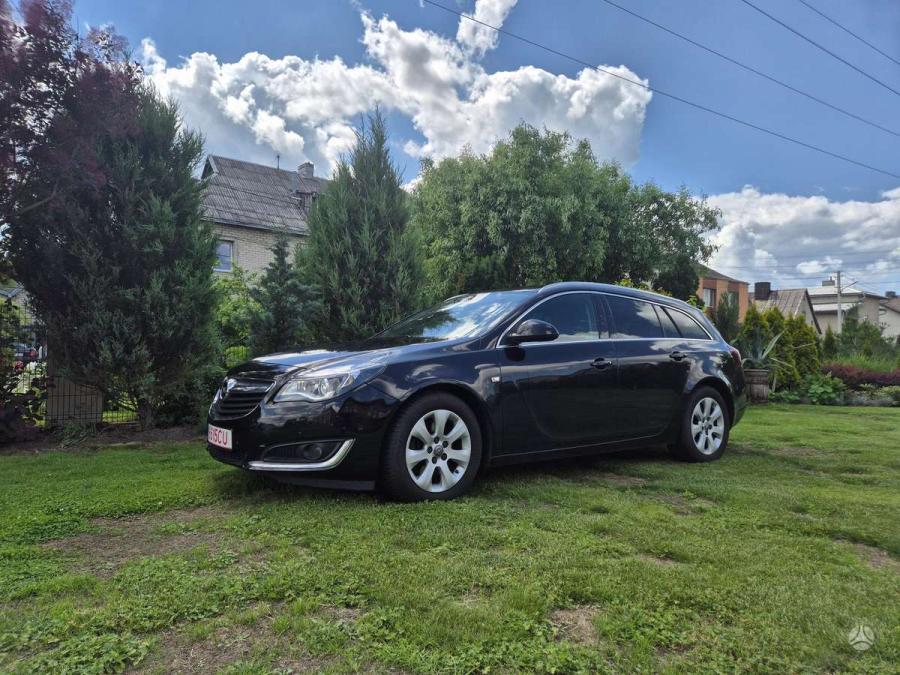 Black Opel Insignia 2017 in Kaunas, with an engine capacity of 1.96 L and mileage of 187 thousand km for 5999 €, photo 9 on AUTOMOTO.COM.LV
