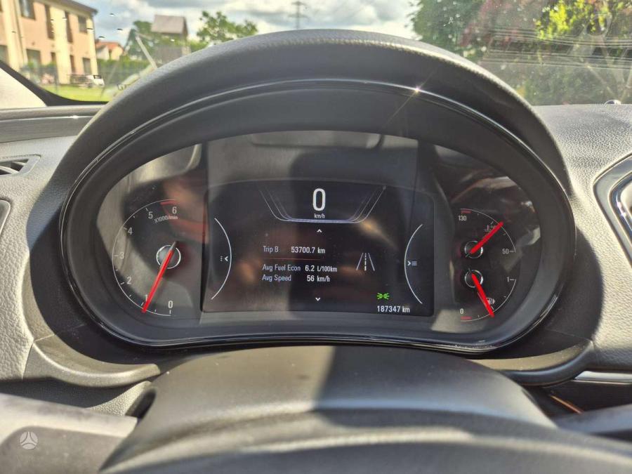 Black Opel Insignia 2017 in Kaunas, with an engine capacity of 1.96 L and mileage of 187 thousand km for 5999 €, photo 14 on AUTOMOTO.COM.LV