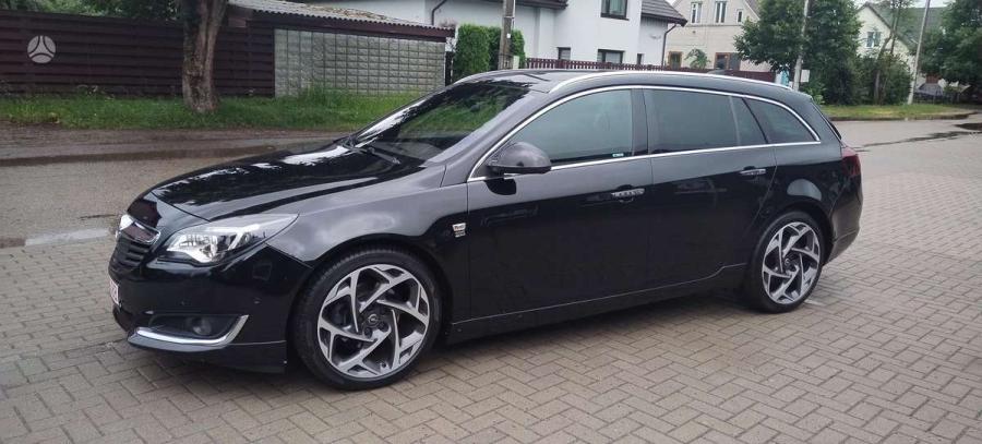 Melns Opel Insignia 2017 Klaipėda, ar dzinēja tilpumu 1.96 L un nobraukumu 206 tūkst. km par 6750 €, foto 3 vietnē AUTOMOTO.COM.LV