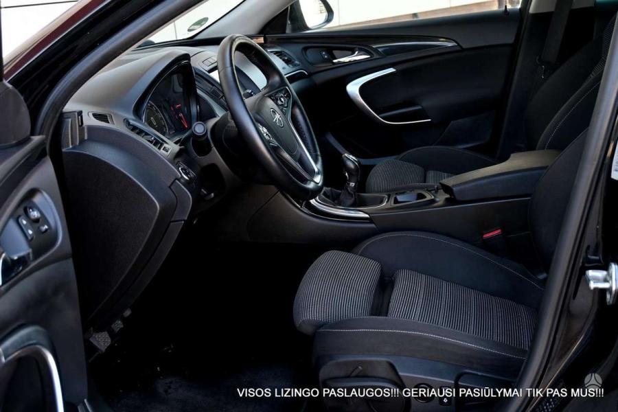 Black Opel Insignia 2017 in Kretinga, with an engine capacity of 1.96 L and mileage of 232 thousand km for 5599 €, photo 16 on AUTOMOTO.COM.LV
