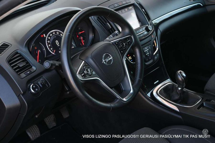 Black Opel Insignia 2017 in Kretinga, with an engine capacity of 1.96 L and mileage of 232 thousand km for 5599 €, photo 19 on AUTOMOTO.COM.LV