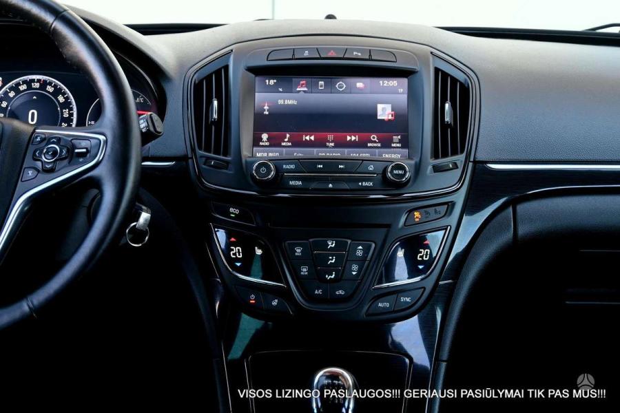 Black Opel Insignia 2017 in Kretinga, with an engine capacity of 1.96 L and mileage of 232 thousand km for 5599 €, photo 26 on AUTOMOTO.COM.LV