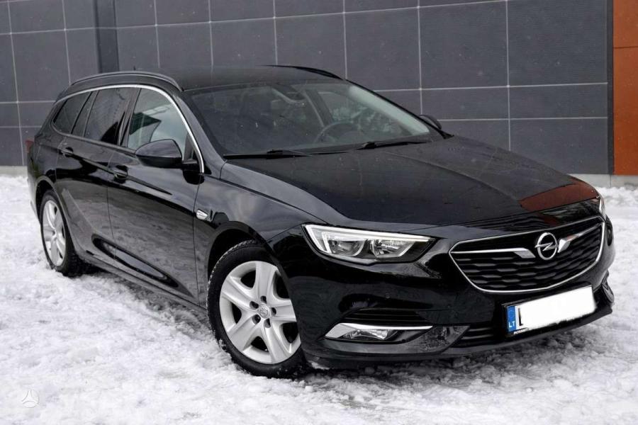 Melns Opel Insignia 2018 Klaipėda, ar dzinēja tilpumu 1.96 L un nobraukumu 226 tūkst. km par 9700 €, foto 3 vietnē AUTOMOTO.COM.LV
