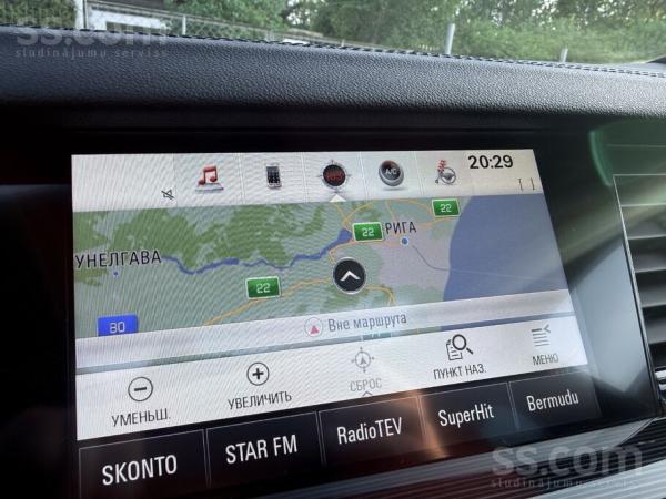 Black Opel Insignia 2018 in Riga, with an engine capacity of 2.00 L and mileage of 260 thousand km for 8900 €, photo 7 on AUTOMOTO.COM.LV