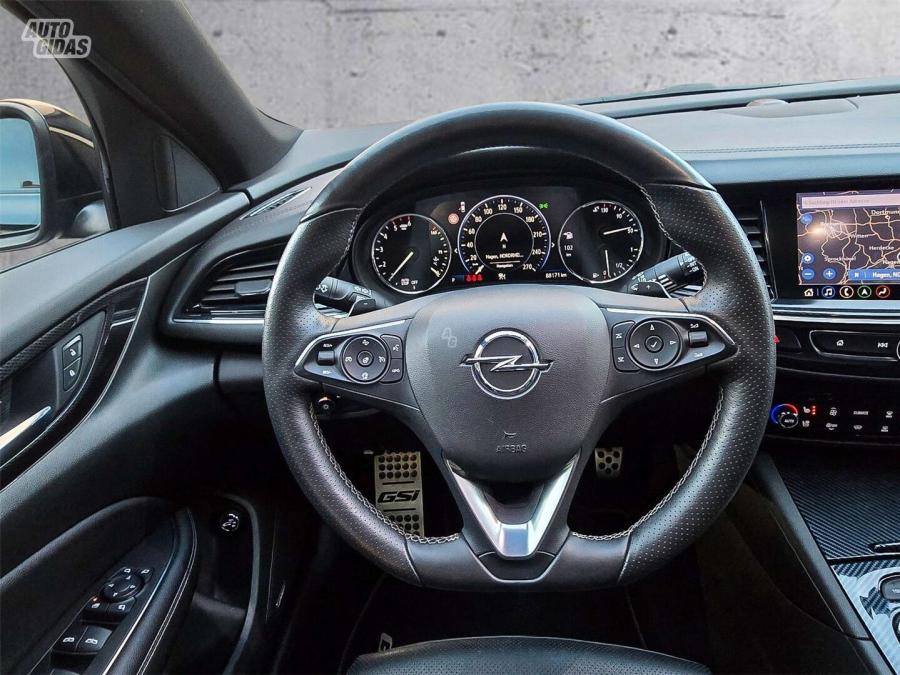 Black Opel Insignia 2019 in Kaunas, with an engine capacity of 2.00 L and mileage of 88 thousand km for 23425 €, photo 14 on AUTOMOTO.COM.LV