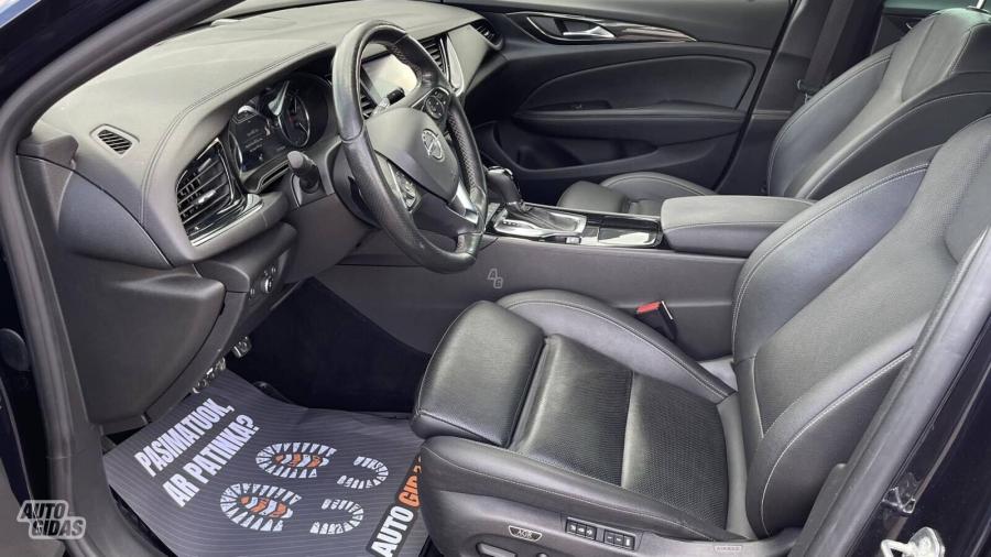 Black Opel Insignia 2019 in Marijampole, with an engine capacity of 2.00 L and mileage of 170 thousand km for 12750 €, photo 20 on AUTOMOTO.COM.LV