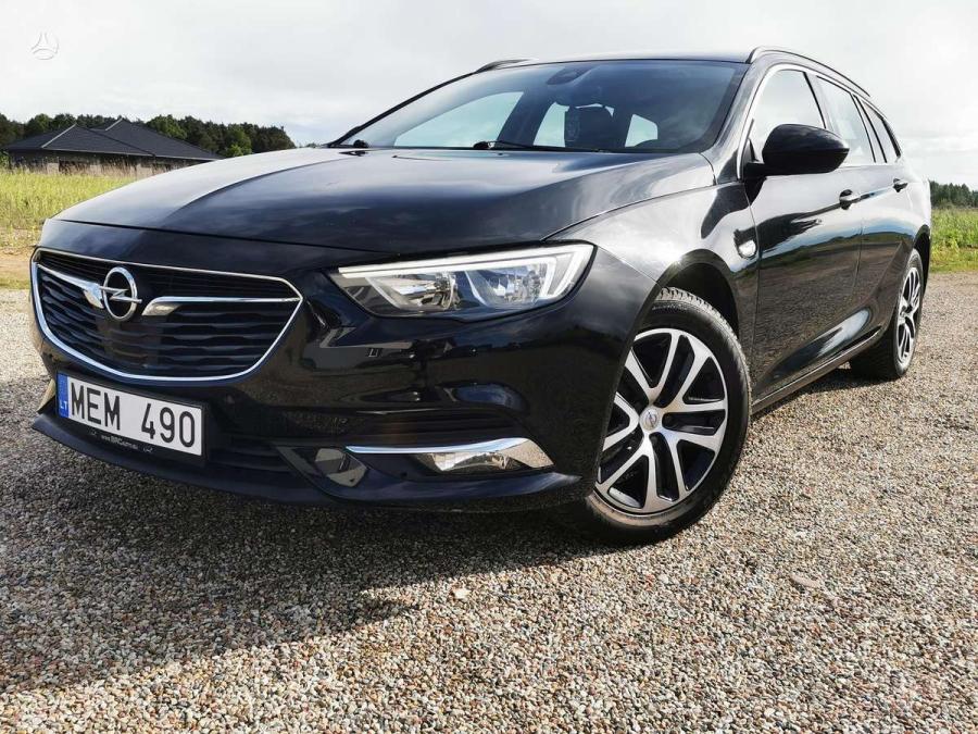 Melns Opel Insignia 2019 Viļņa, ar dzinēja tilpumu 1.60 L un nobraukumu 260 tūkst. km par 6550 €, foto 1 vietnē AUTOMOTO.COM.LV