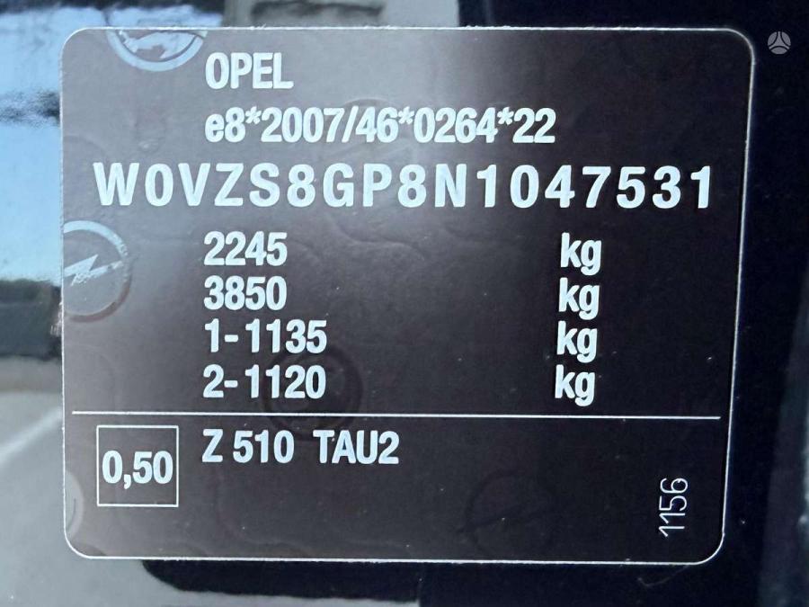 Melns Opel Insignia 2023 Kauņa, ar dzinēja tilpumu 1.96 L un nobraukumu 173 tūkst. km par 14190 €, foto 44 vietnē AUTOMOTO.COM.LV
