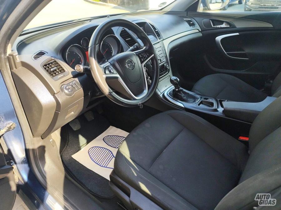 Zils Opel Insignia 2011 Ramučiai, ar dzinēja tilpumu 2.00 L un nobraukumu 258 tūkst. km par 2950 €, foto 17 vietnē AUTOMOTO.COM.LV