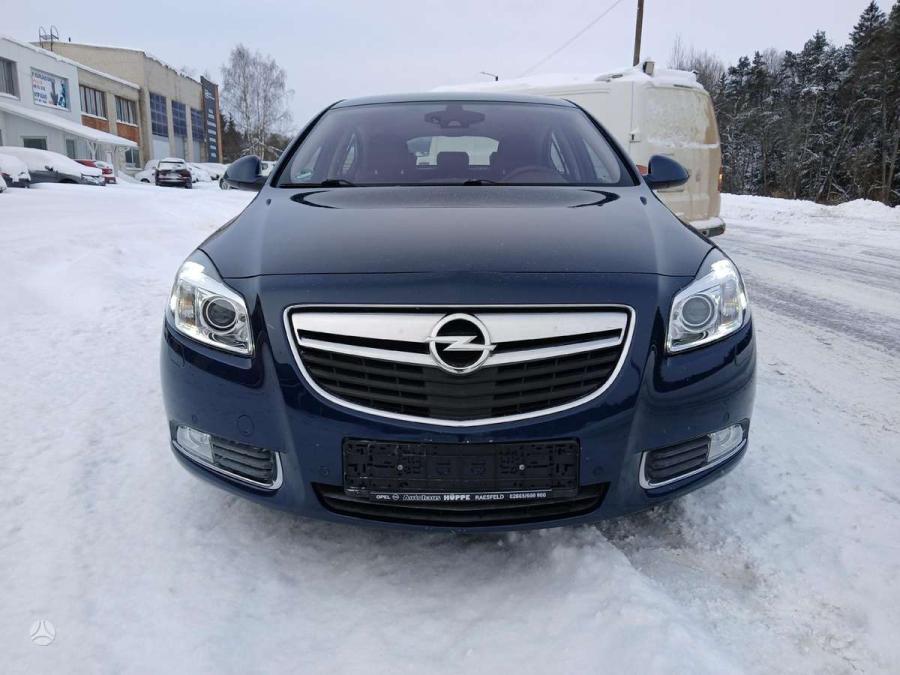 Zils Opel Insignia 2012 Utena, ar dzinēja tilpumu 2.00 L un nobraukumu 270 tūkst. km par 5350 €, foto 2 vietnē AUTOMOTO.COM.LV