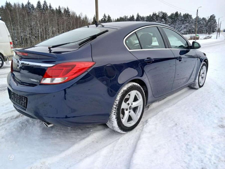 Zils Opel Insignia 2012 Utena, ar dzinēja tilpumu 2.00 L un nobraukumu 270 tūkst. km par 5350 €, foto 4 vietnē AUTOMOTO.COM.LV